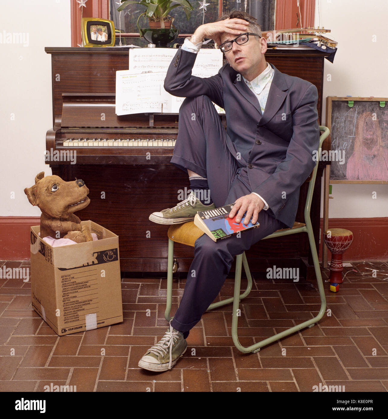John hegley portrait hi-res stock photography and images - Alamy
