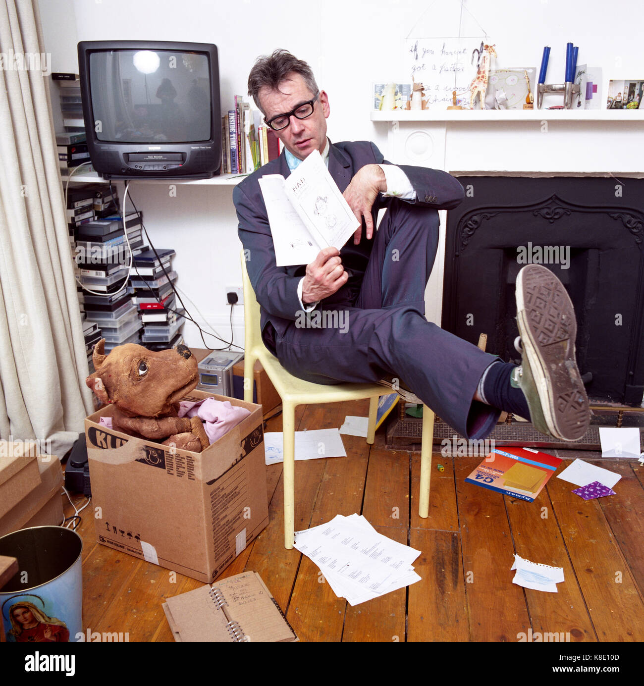 John hegley portrait hi-res stock photography and images - Alamy