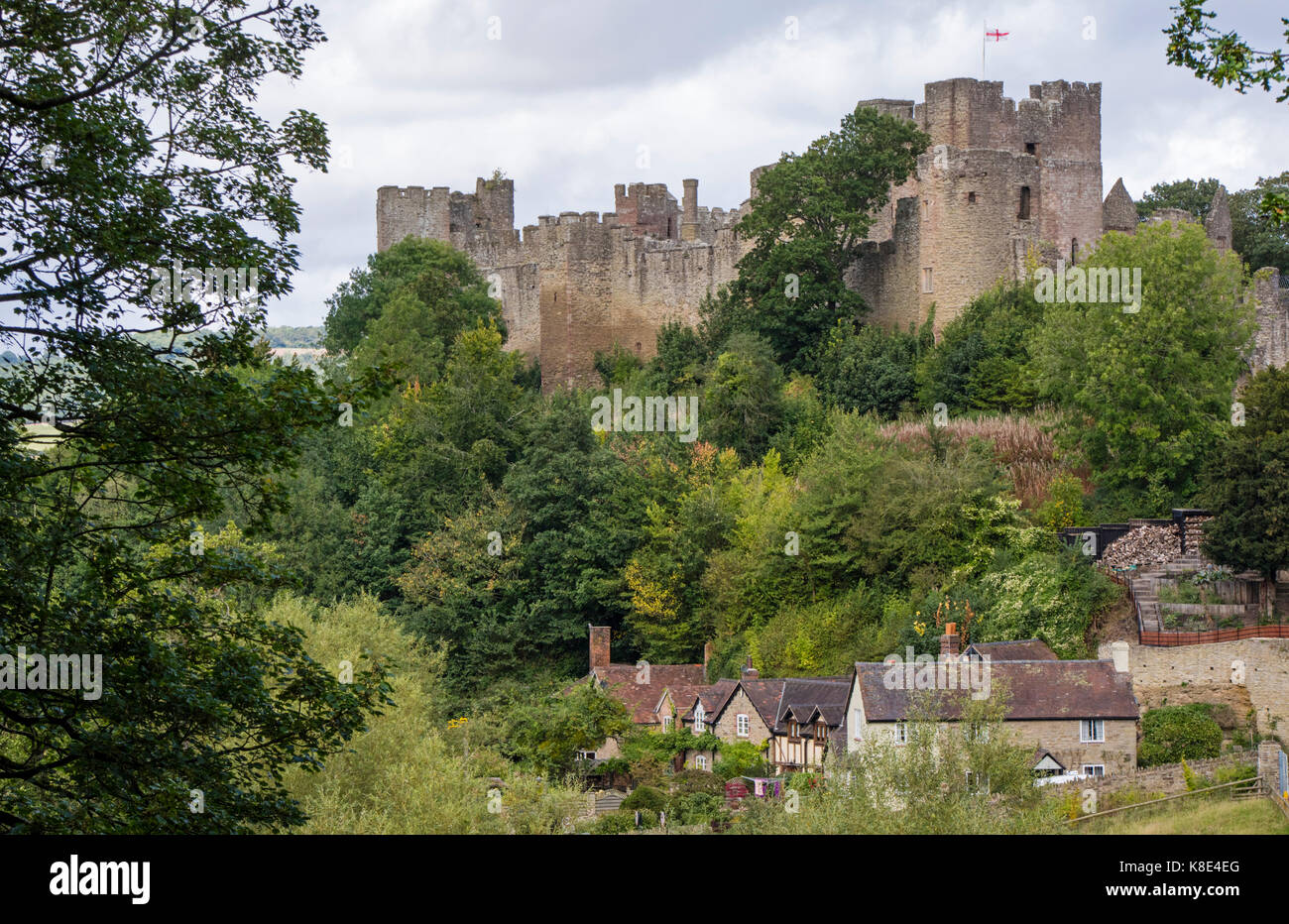 Ludlow Castle, Ludlow, Shropshire, England, UK Stock Photo - Alamy