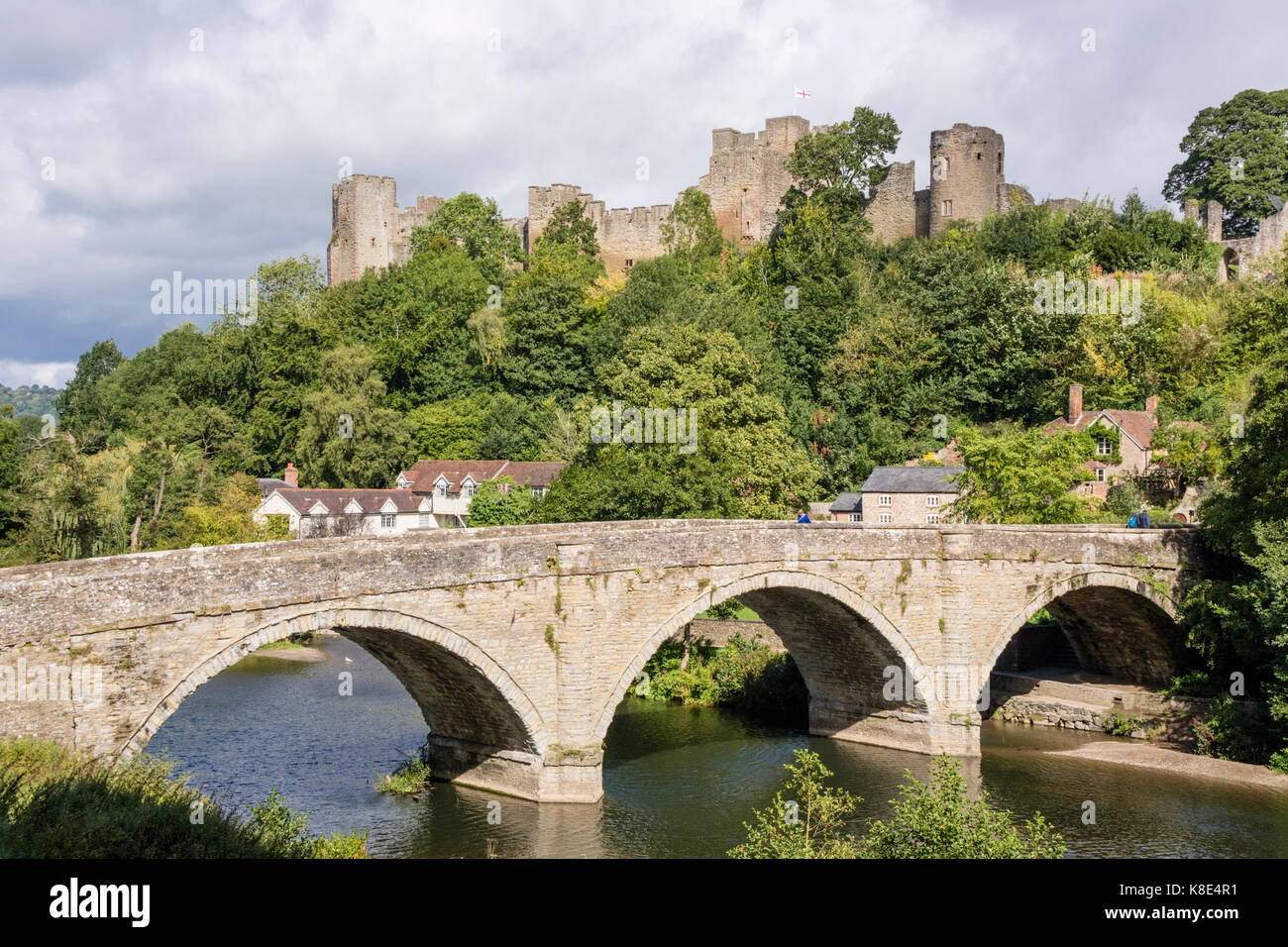 Ludlow Castle, Ludlow, Shropshire, England, UK Stock Photo - Alamy