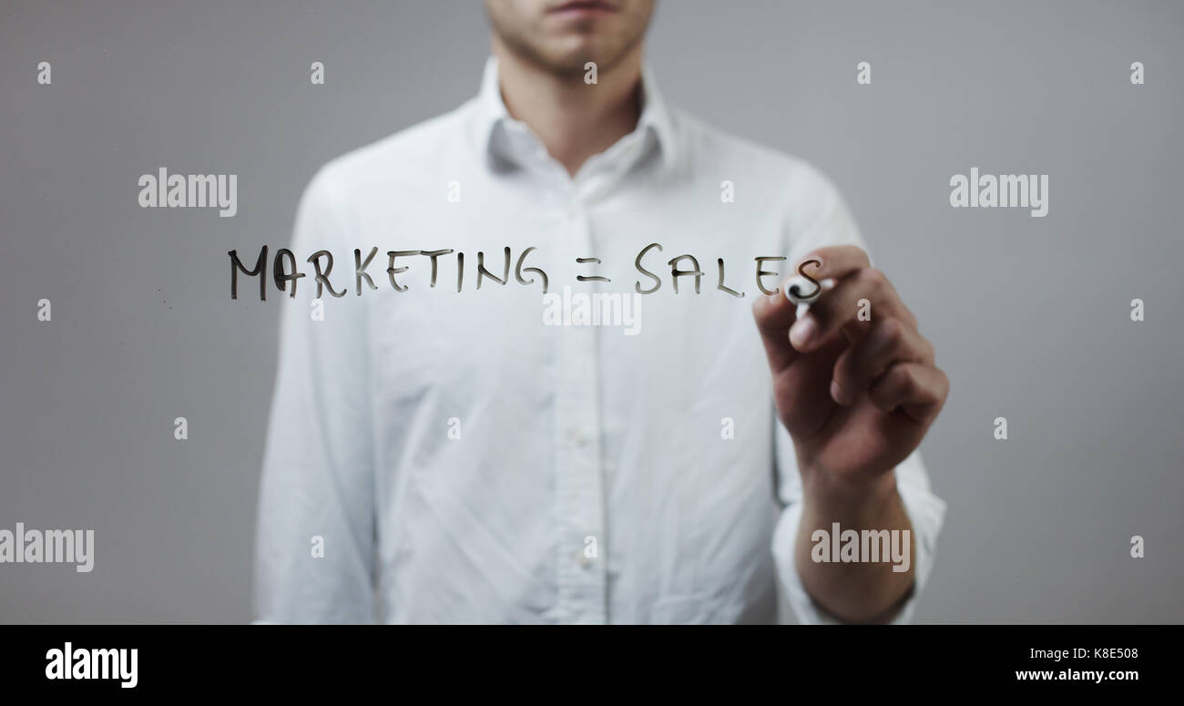 Writing showing sales hi-res stock photography and images - Alamy