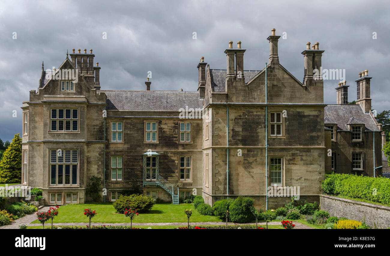 Ireland, Muckross House in the Killarney Nationwide park in the ring of ...