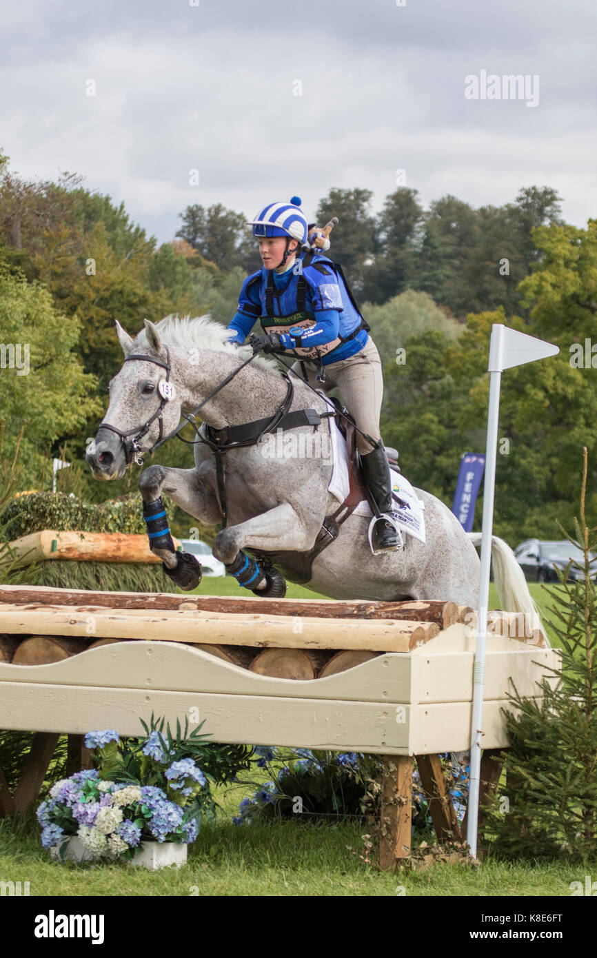 Imogen Murray on Tomgar Jess, SsangYong Blenheim Palace International ...