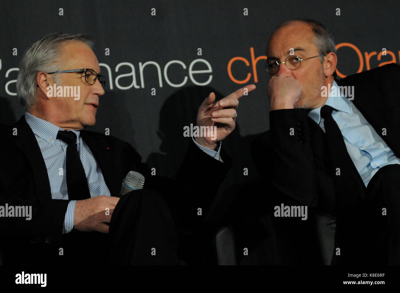 Stephane Richard, CEO of Orange Telecommunication Company attends ...