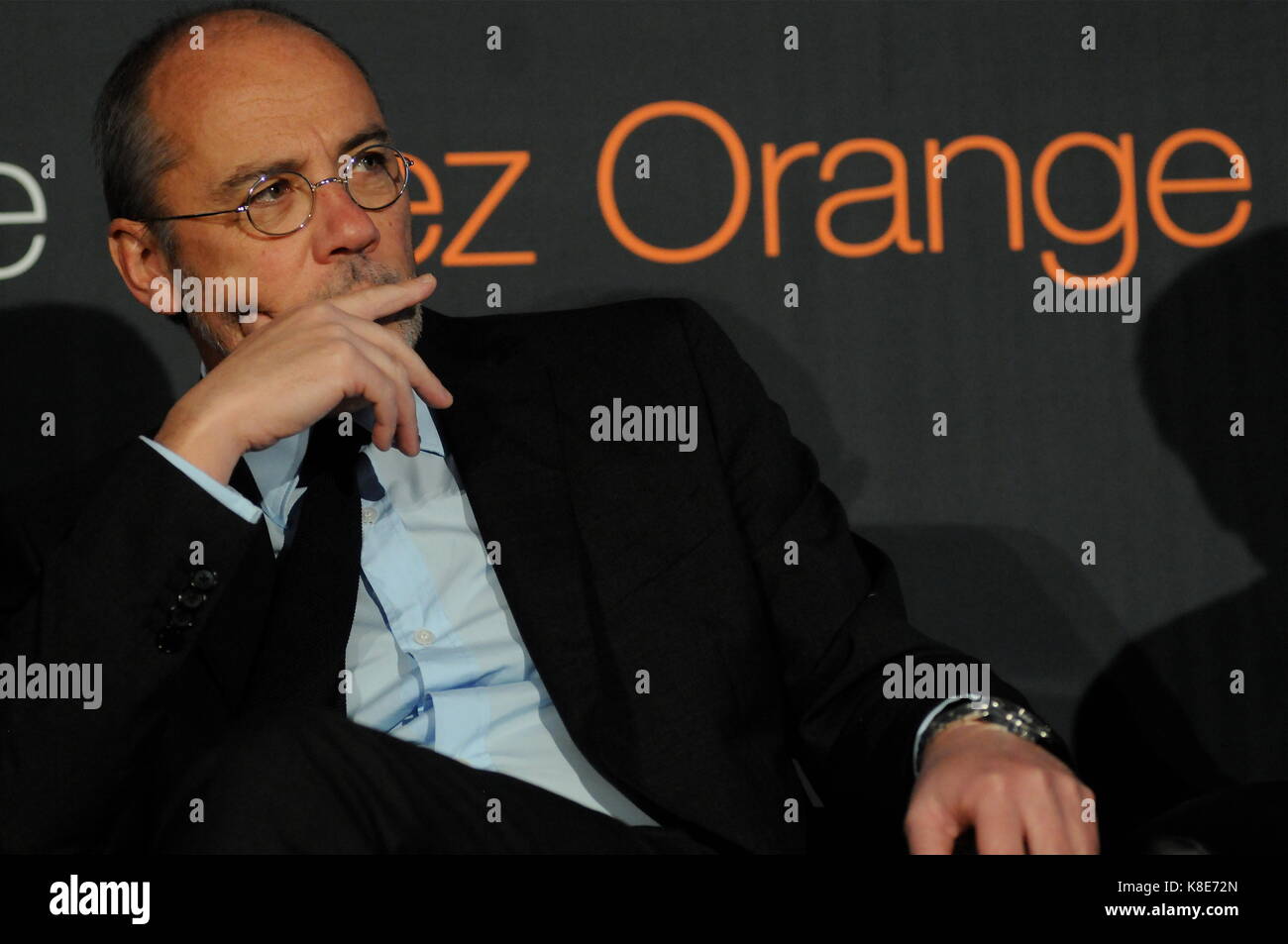 Stephane Richard, CEO of Orange Telecommunication Company attends ...