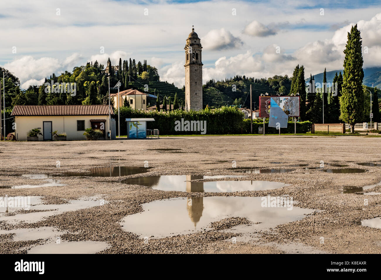 Piave river, Nervesa, Treviso Italy Stock Photo - Alamy