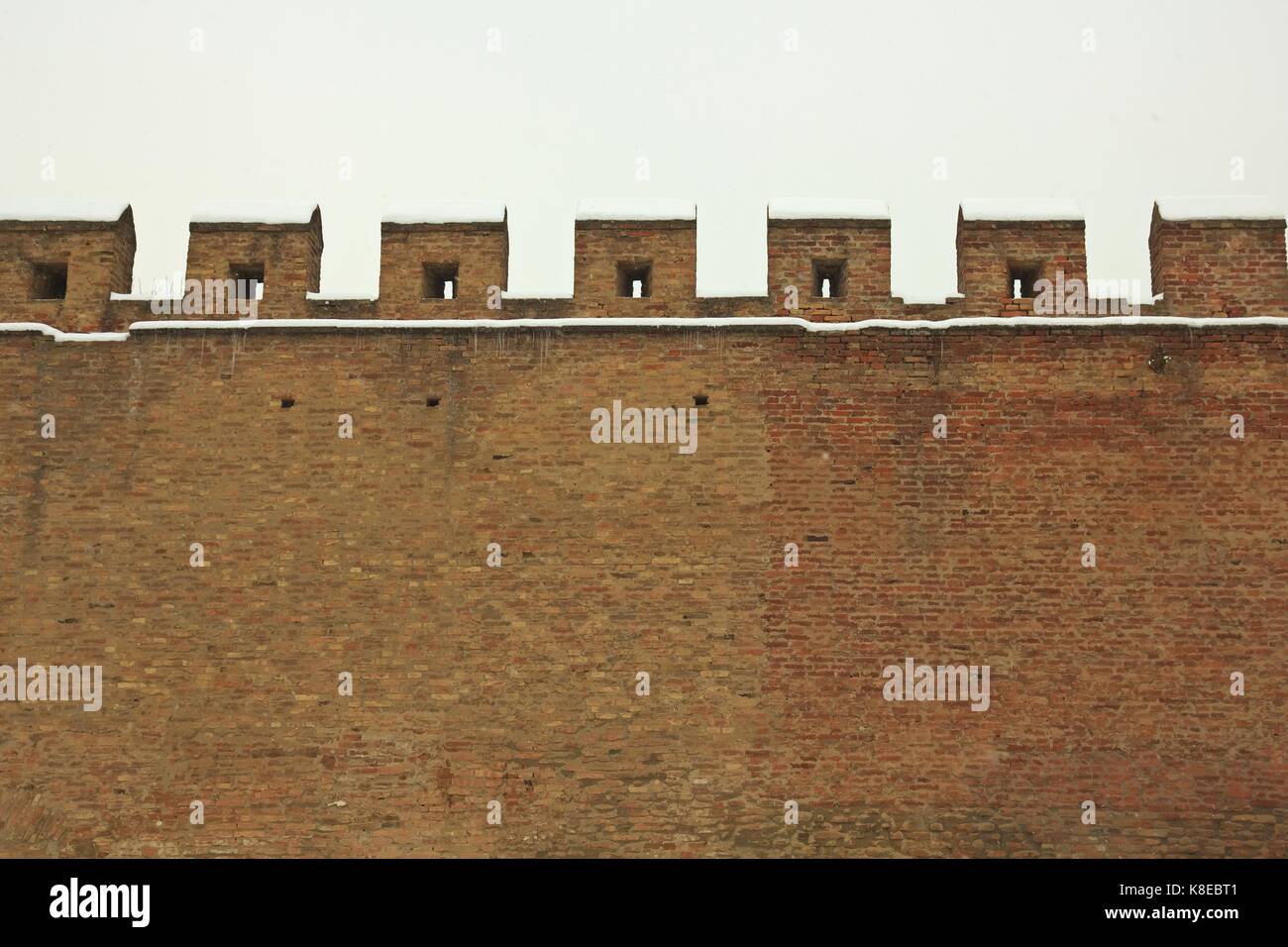 Defending wall in Ilok Stock Photo - Alamy