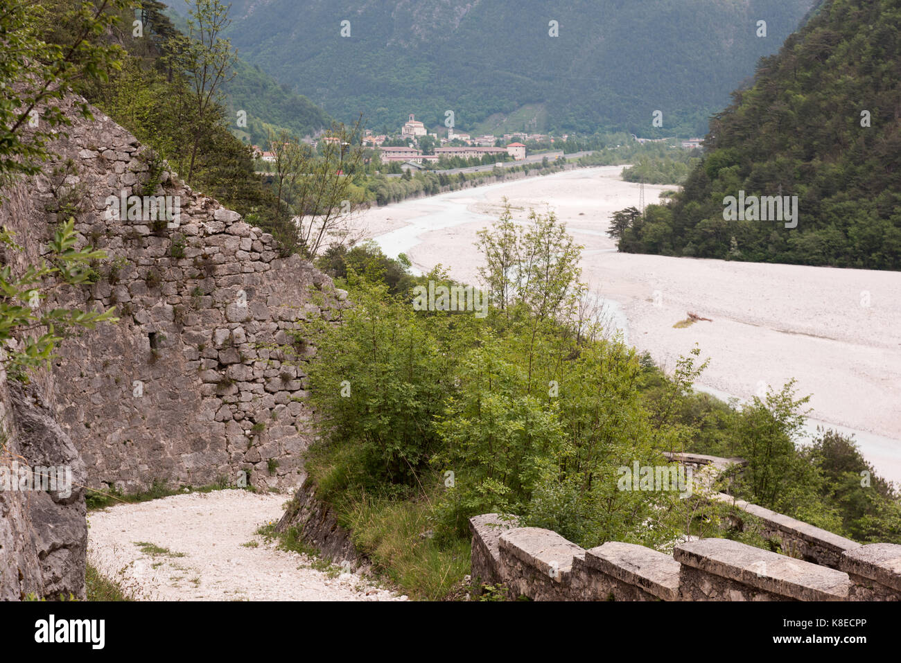 Military fortress. Italian front. WWI Stock Photo - Alamy