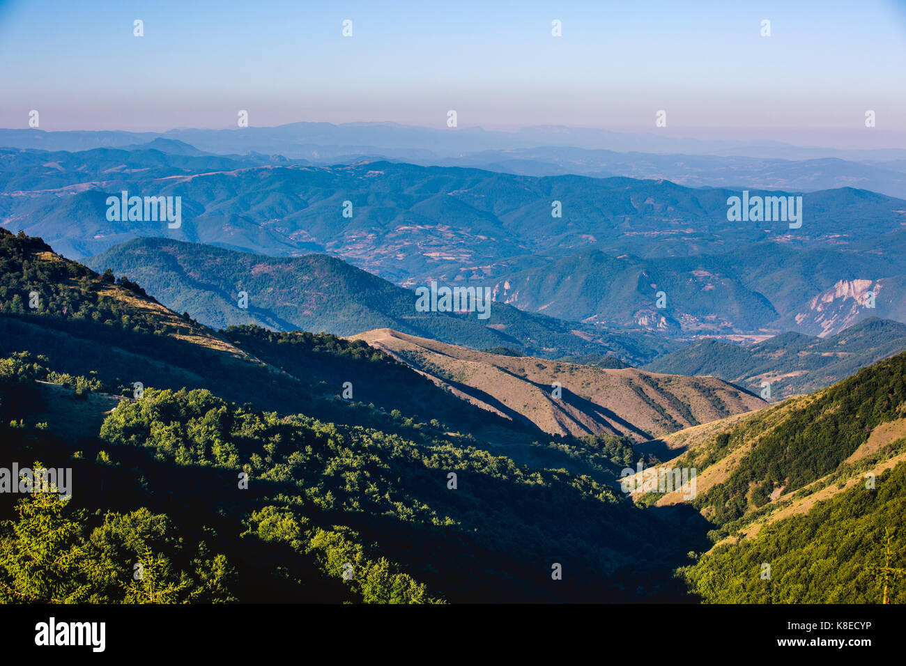 Beautiful mountain scenery in Serbia during the summer Stock Photo - Alamy