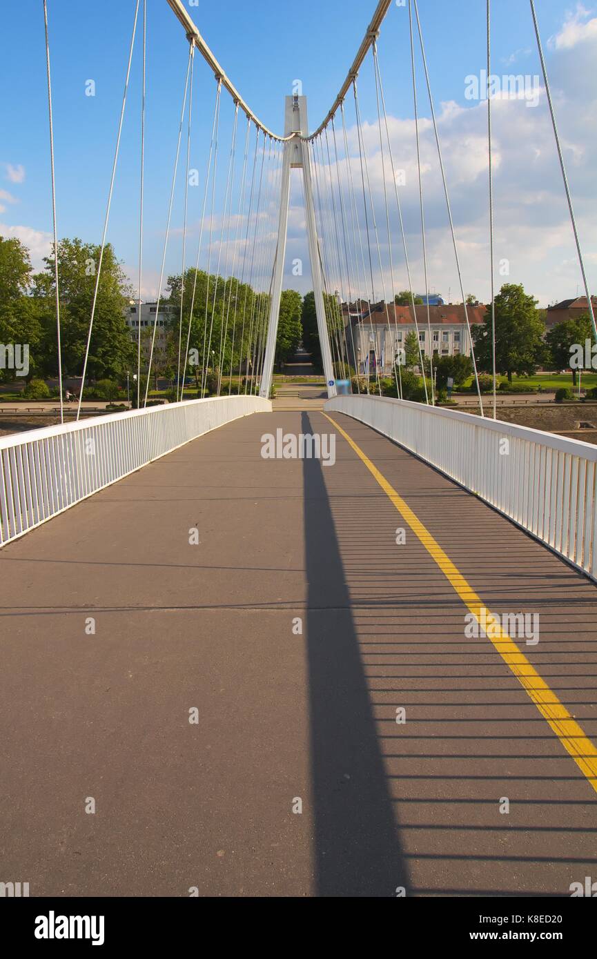 Osijek pedestrian bridge hi-res stock photography and images - Alamy