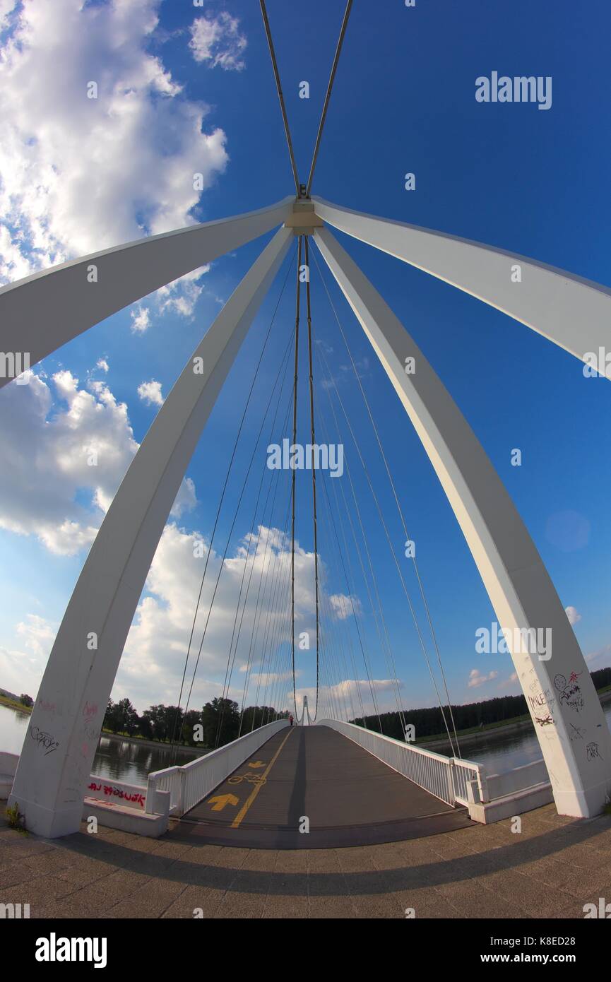 Osijek pedestrian bridge hi-res stock photography and images - Alamy