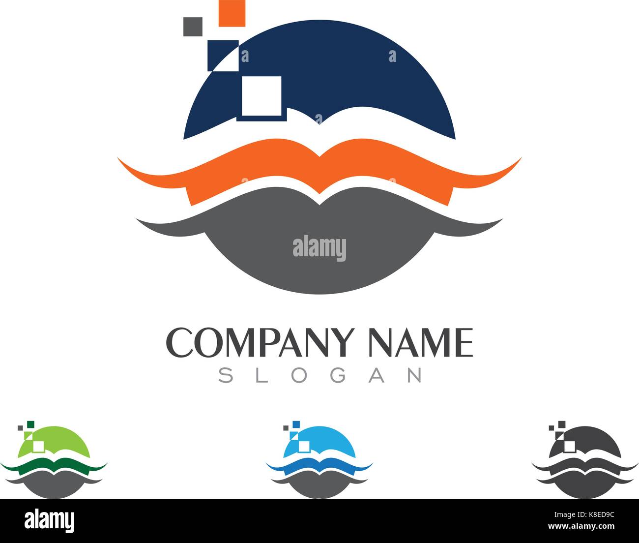 Education Logo Template vector illustration design Stock Vector Image ...