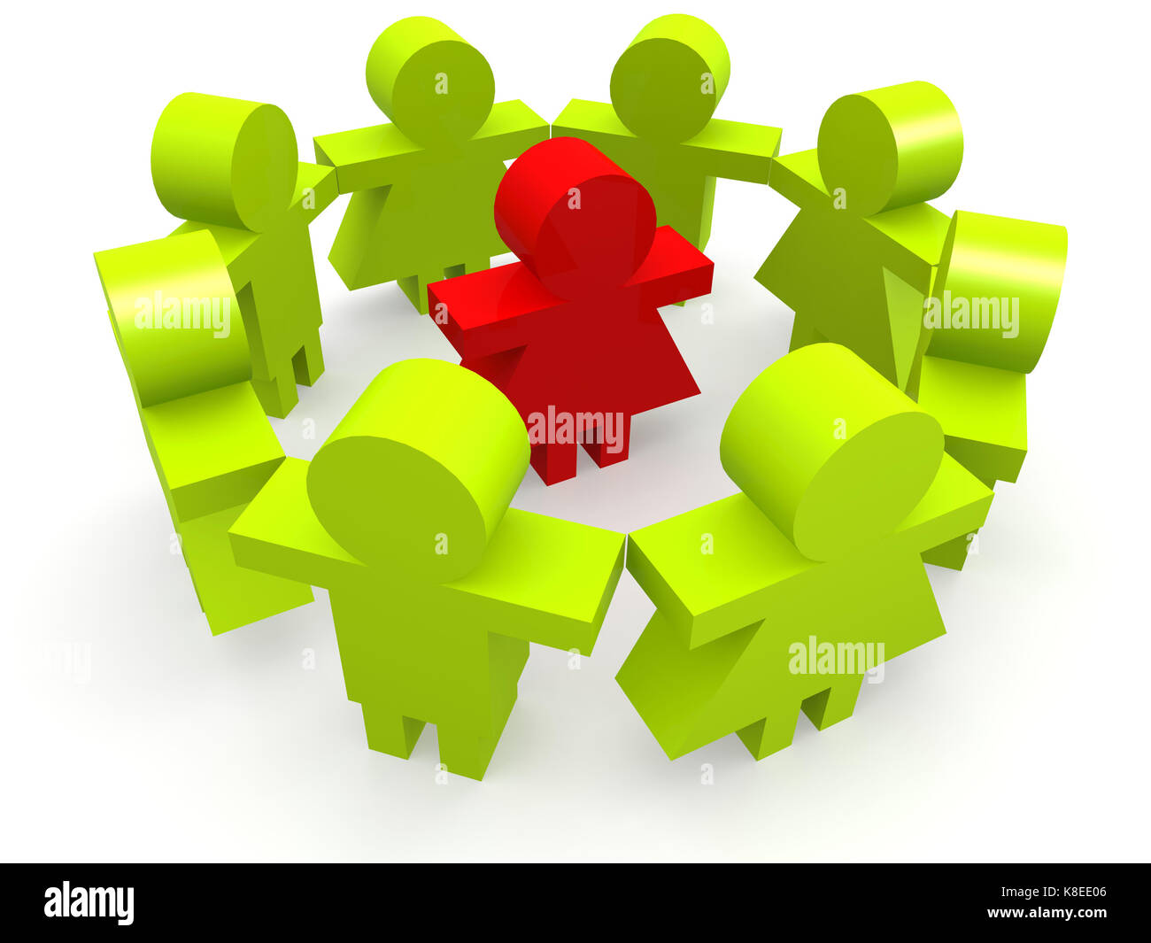 Human circle hi hi-res stock photography and images - Alamy