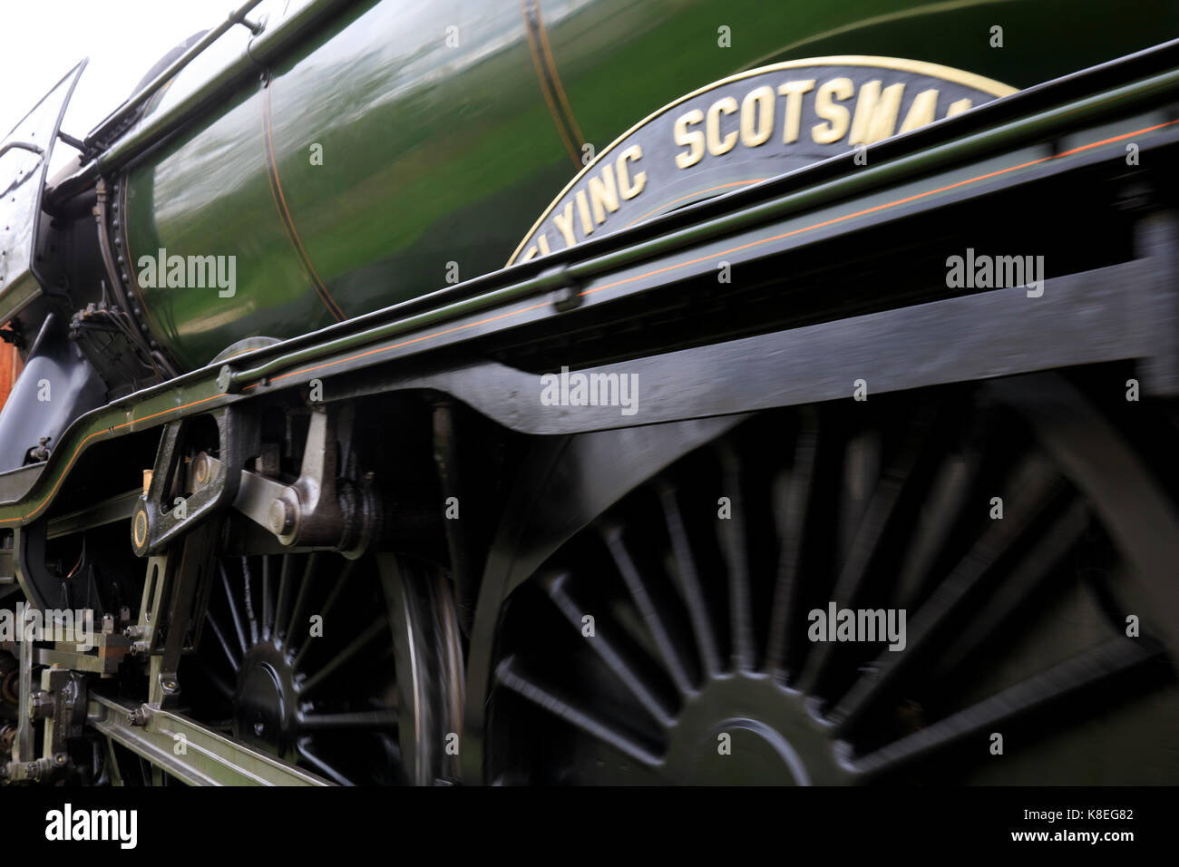 The Flying Scotsman at Bluebell Railway Stock Photo - Alamy