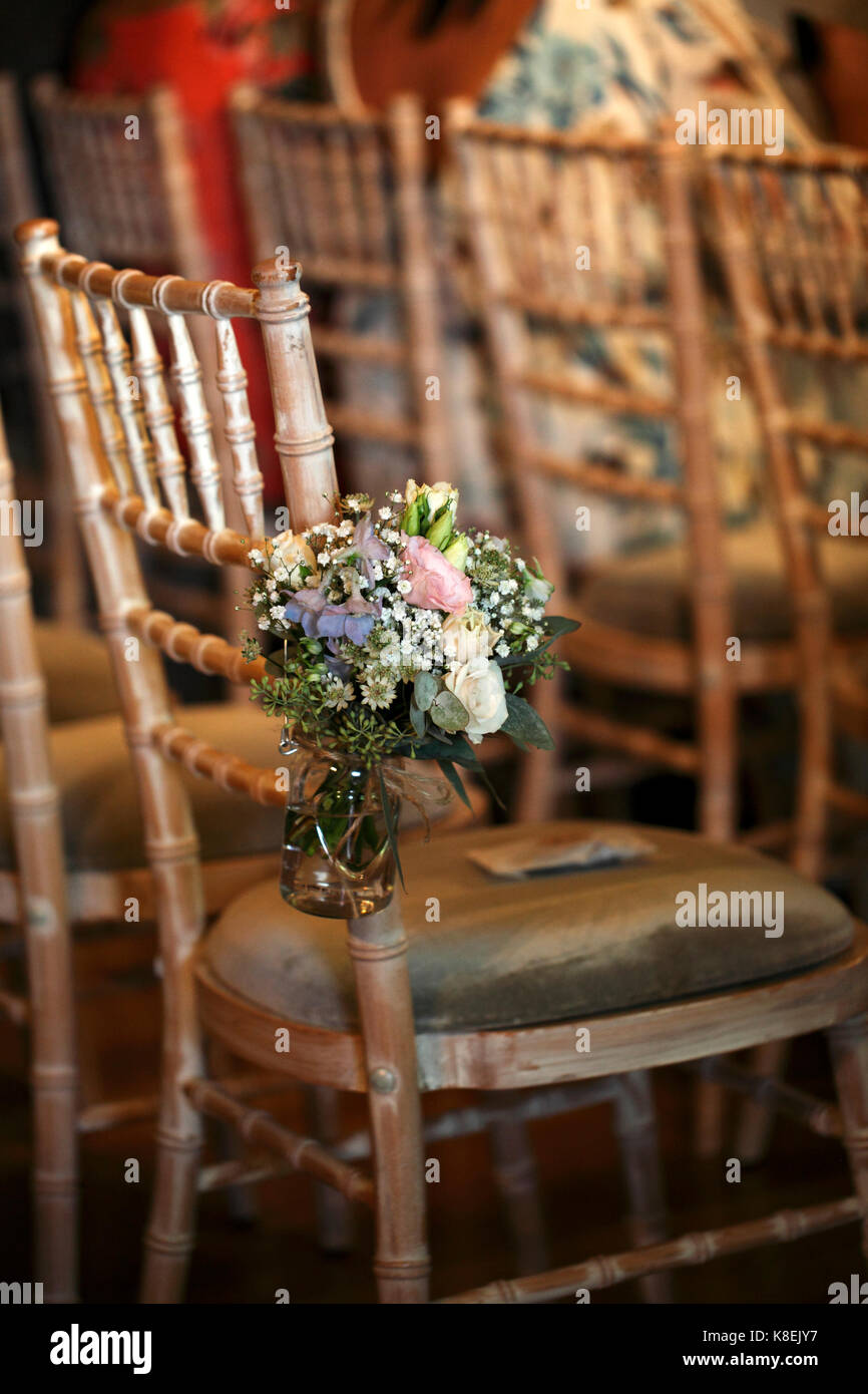 Chair of flowers hi-res stock photography and images - Alamy