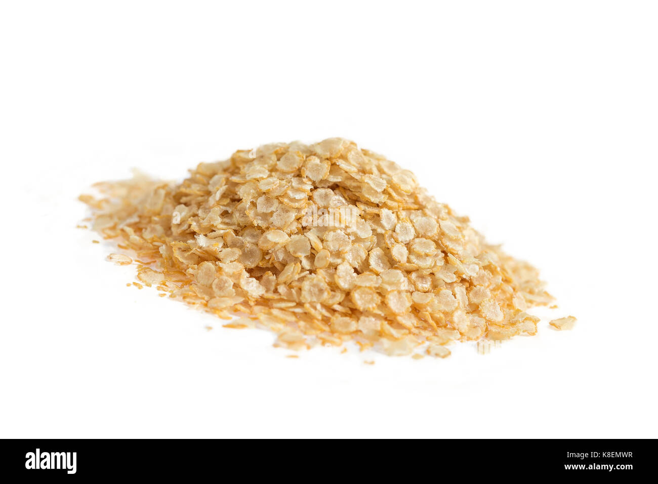 Quinoa flakes background Cut Out Stock Images & Pictures - Alamy