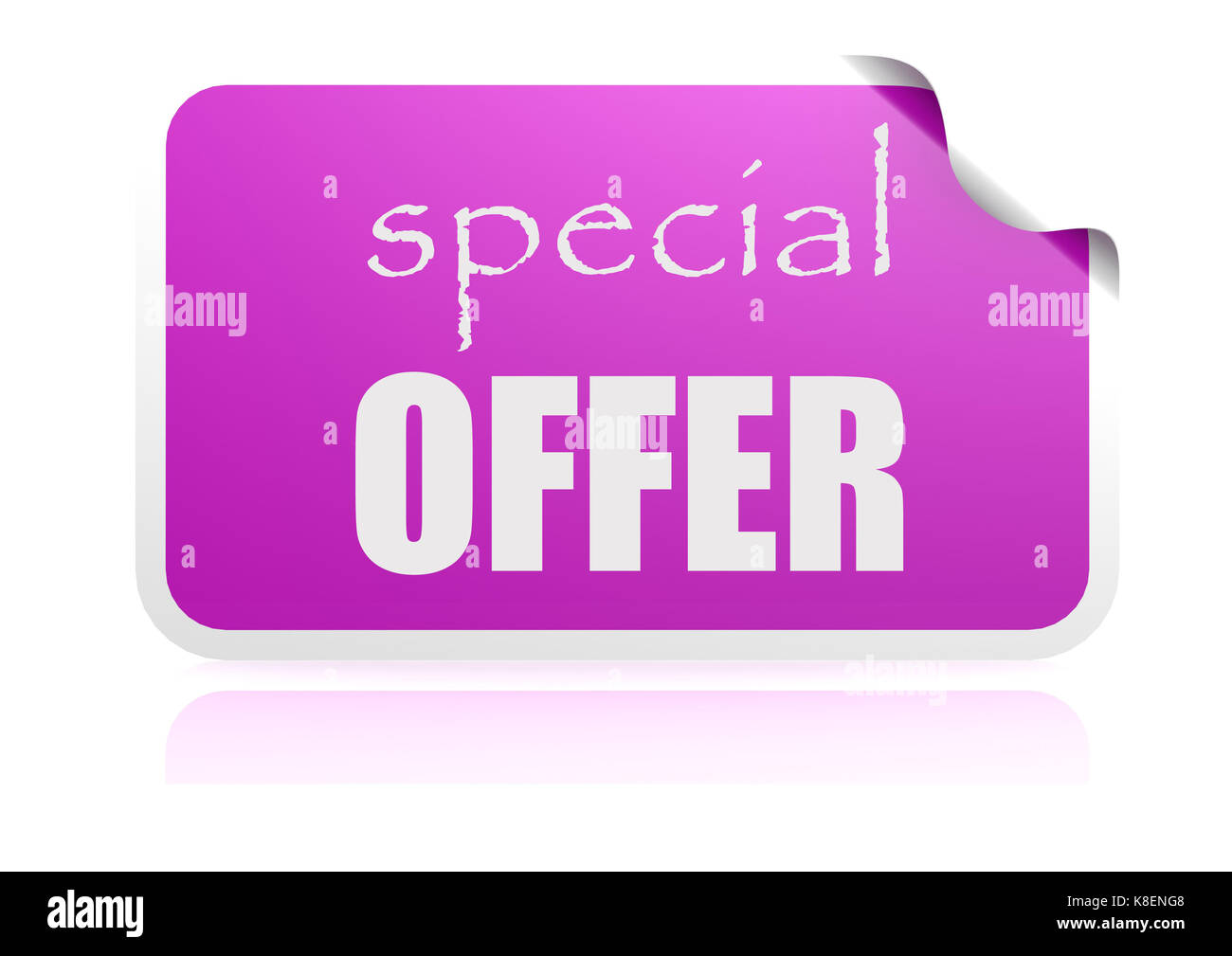 Special offer purple sticker image with hi-res rendered artwork that ...