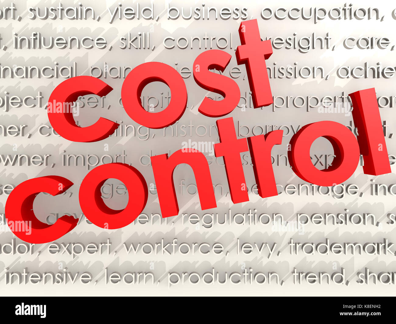 Cost Control image with hi-res rendered artwork that could be used for ...