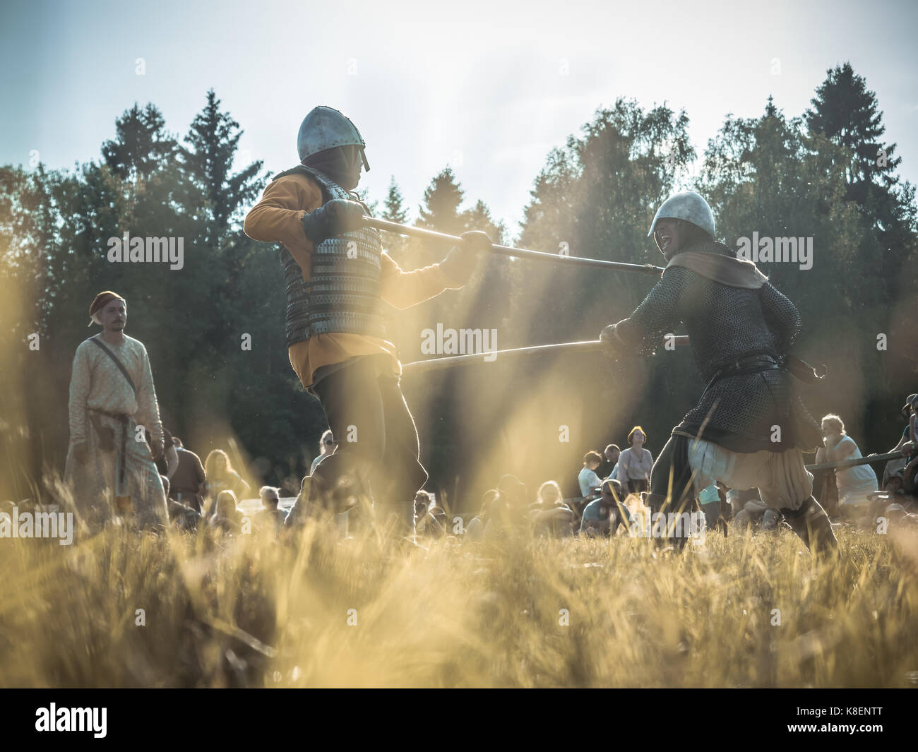 Medieval spearman hi-res stock photography and images - Alamy