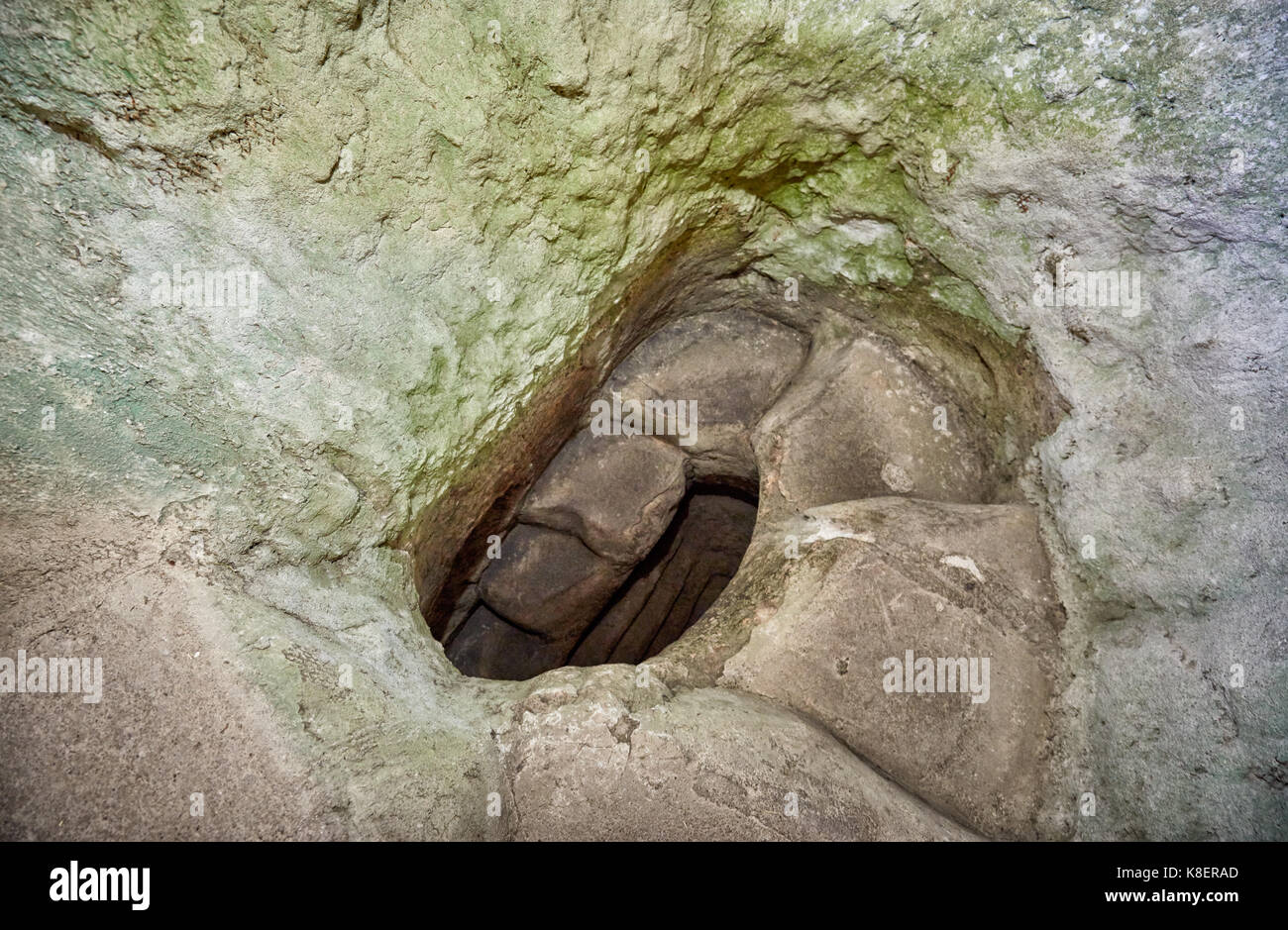 steps into Hypogeum, tombs of Alto de Segovia which also contains many ...
