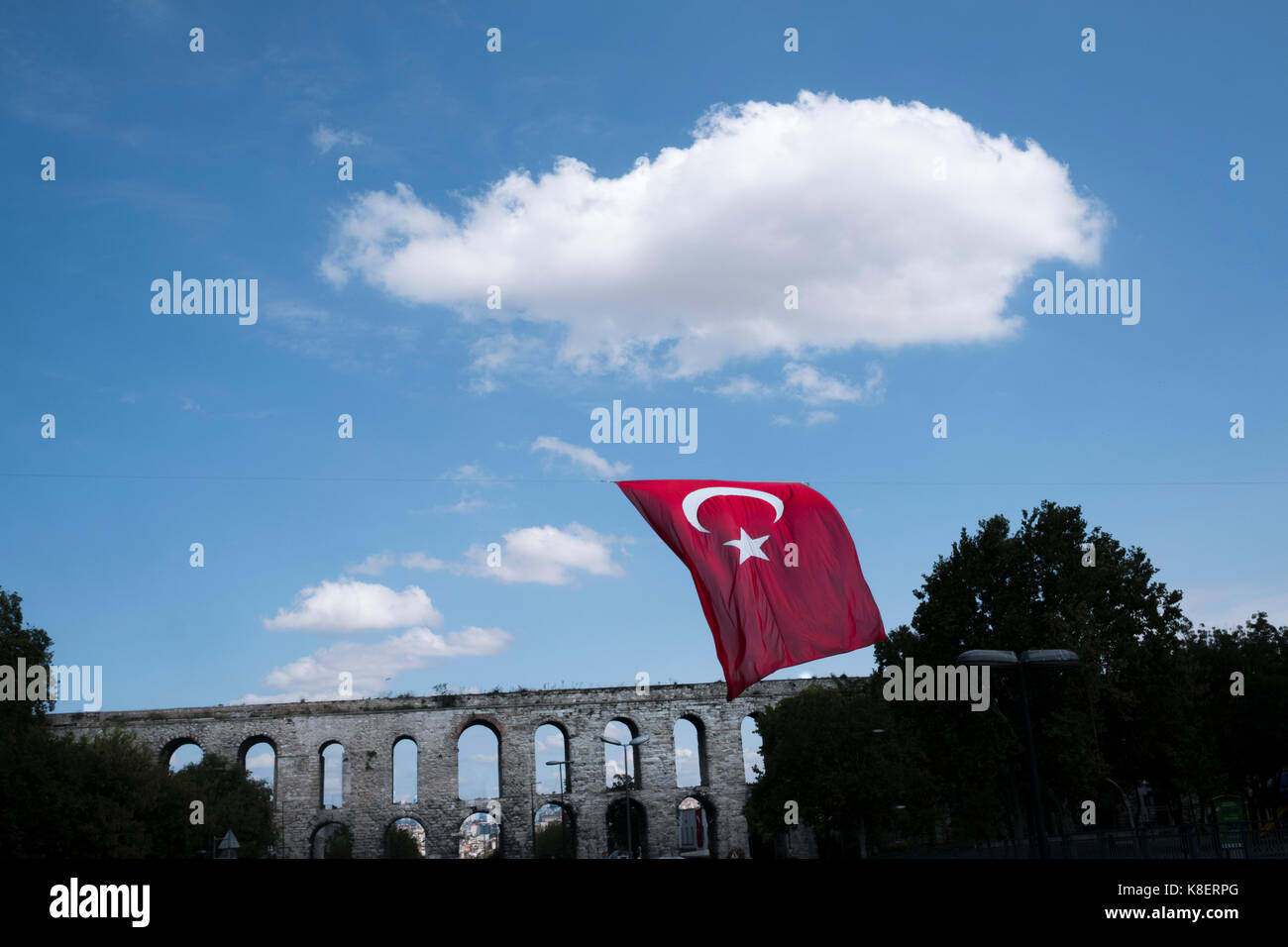 Aqueduct of Valens Stock Photo - Alamy