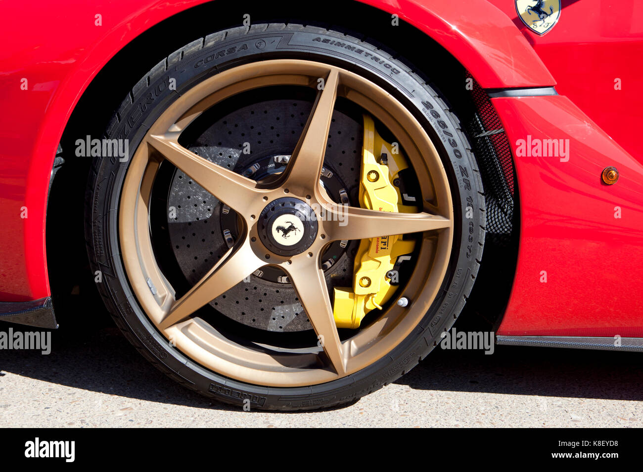 Ferrari Disc Brake High Resolution Stock Photography and Images - Alamy