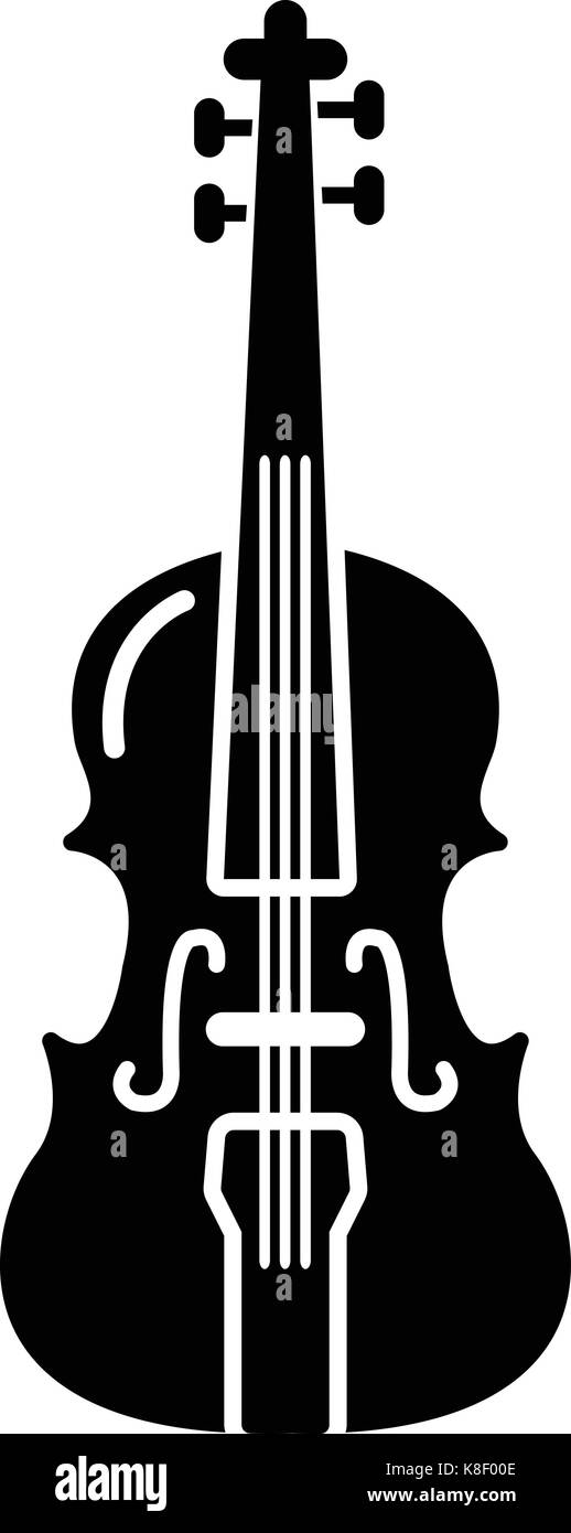 Violine icon , simple style Stock Vector Image & Art - Alamy