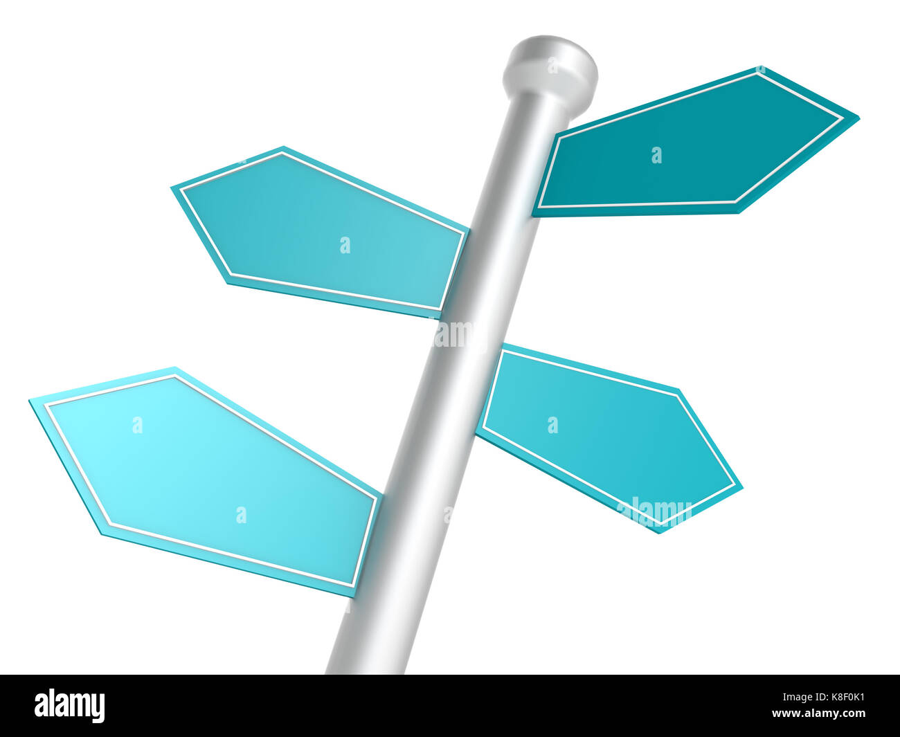 Blue road sign Stock Photo - Alamy