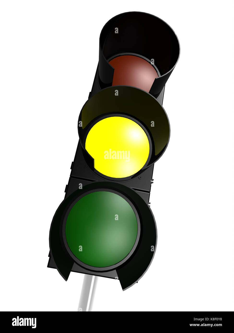 Road traffic jam intersection Cut Out Stock Images & Pictures - Alamy