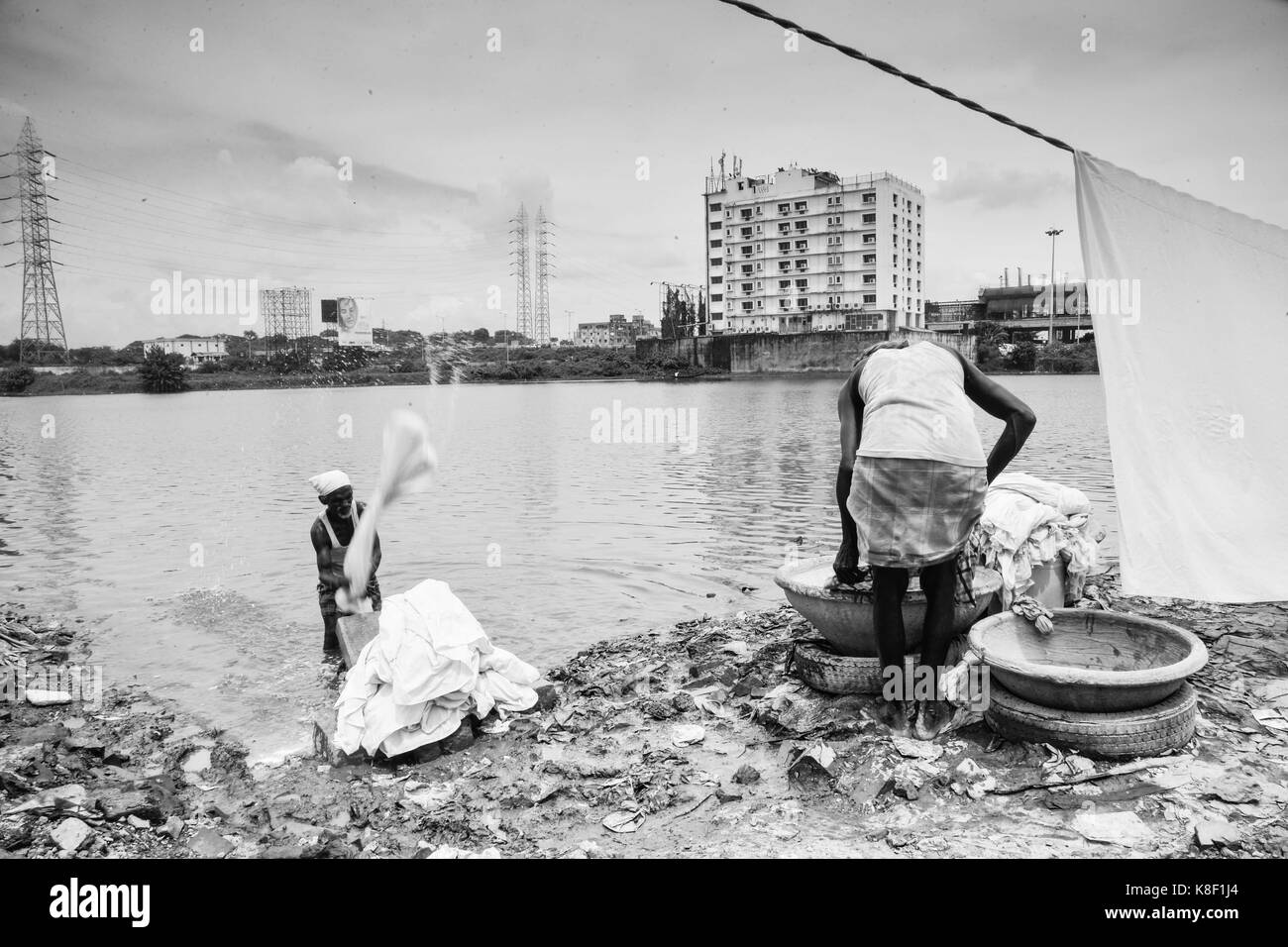 Washing ready Black and White Stock Photos & Images - Alamy