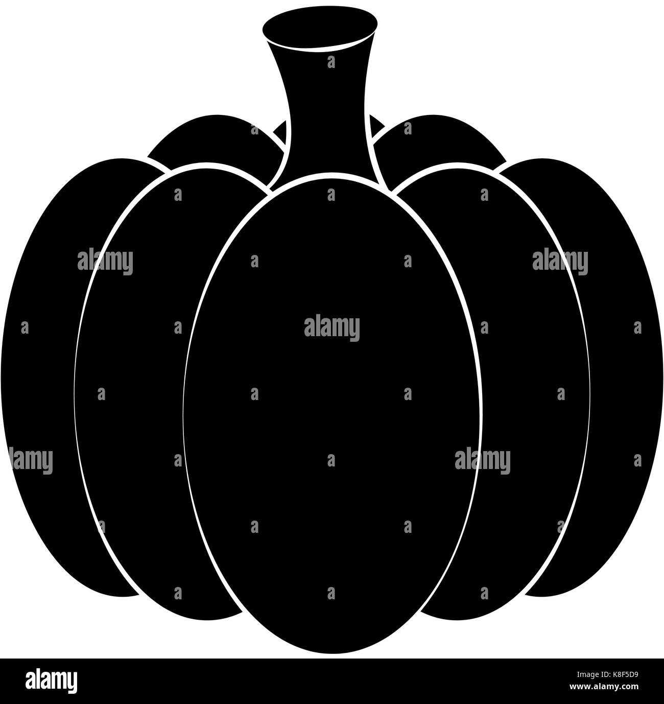 pumpkin vector symbol icon design. Beautiful illustration isolated on ...