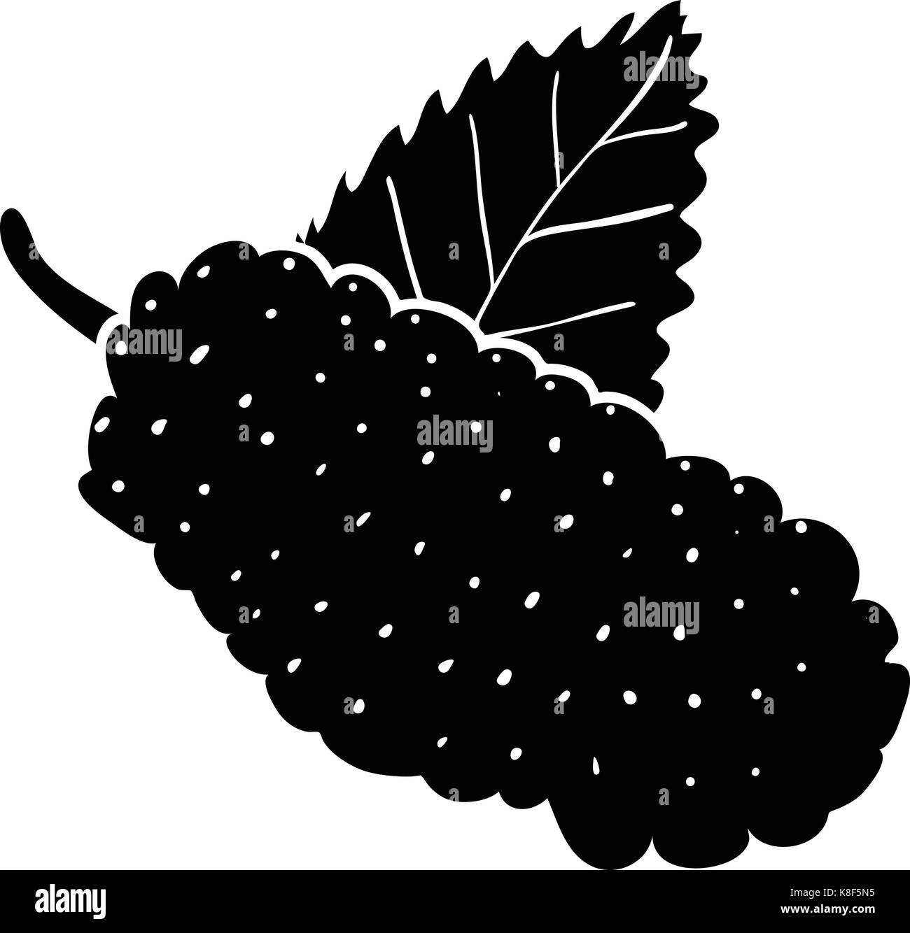 Mulberry icon, simple style Stock Vector Image & Art - Alamy