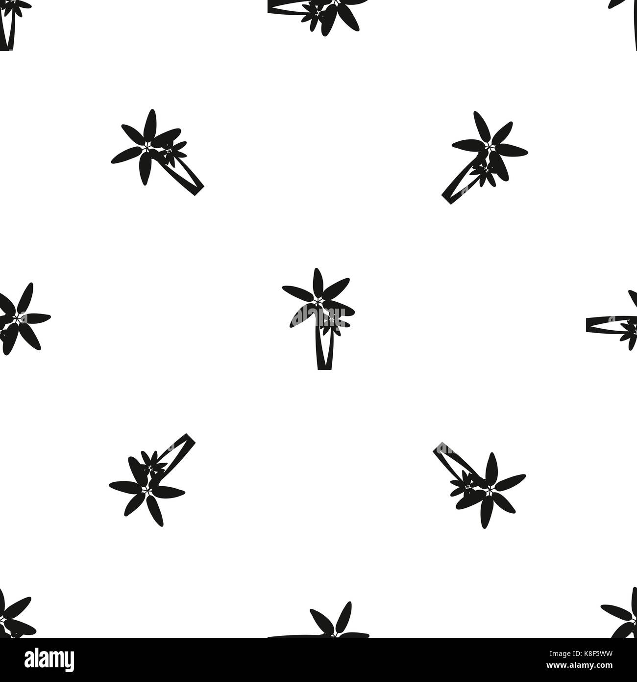 Two palm trees pattern seamless black Stock Vector Image & Art - Alamy