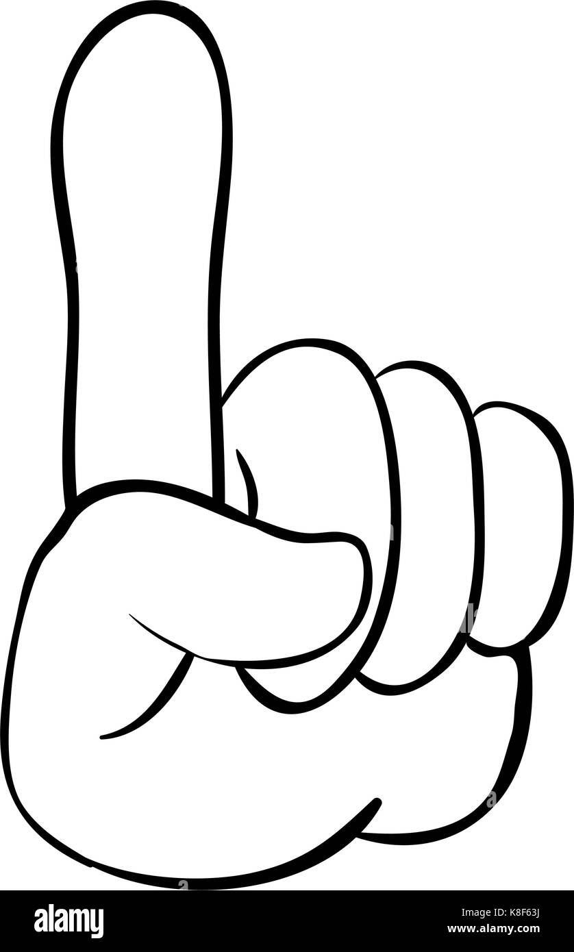 Number 1 clipart Black and White Stock Photos & Images - Alamy