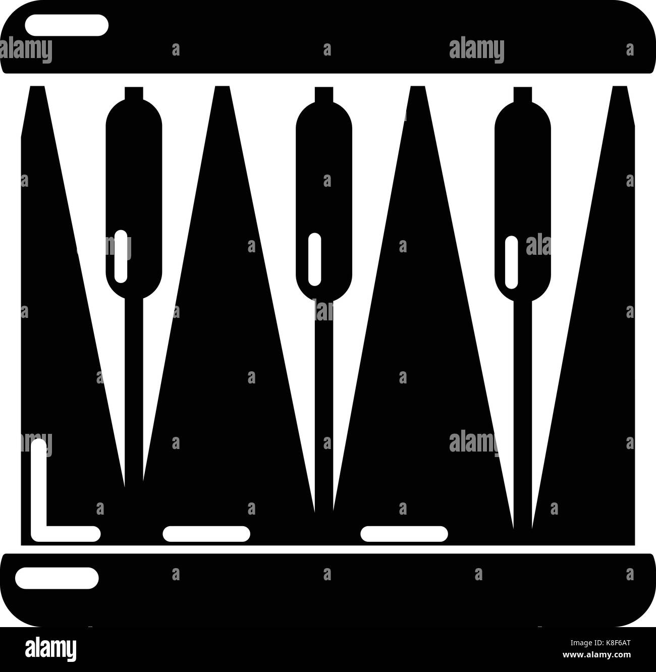 Bass Drum Icon Simple Style Stock Vector Image And Art Alamy
