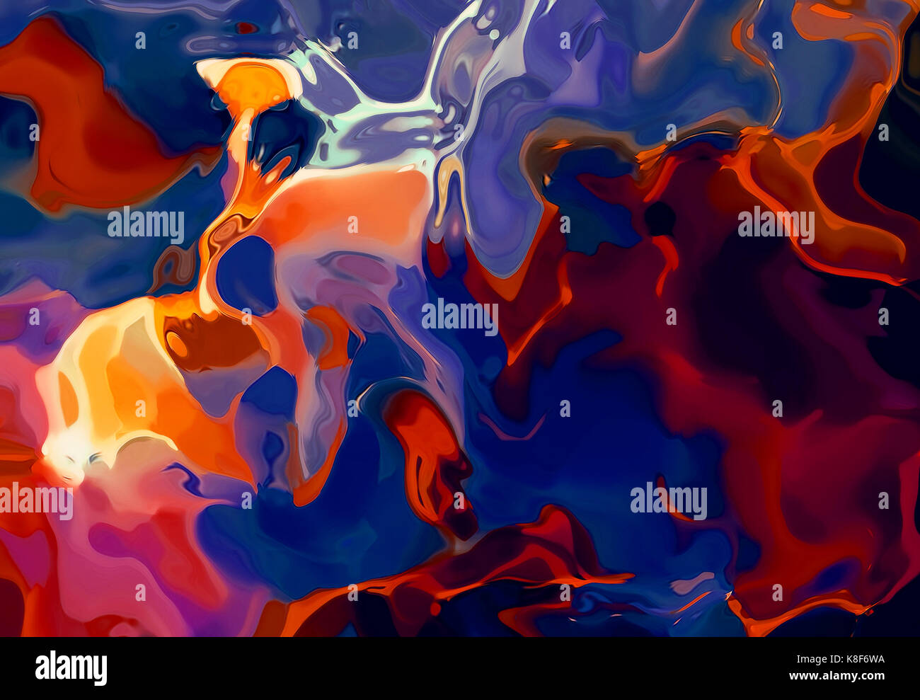 Abstract background with swirling movement pattern, color background ...