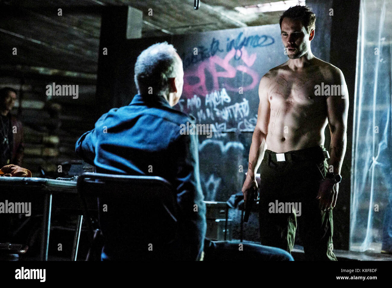 AMERICAN ASSASSIN, from left, Michael Keaton, Taylor Kitsch, 2017. ©CBS ...