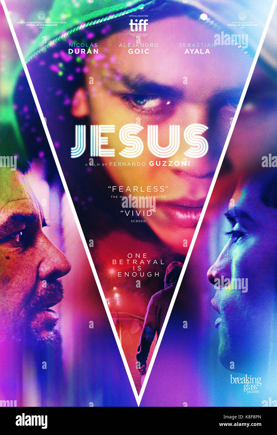 JESUS, US poster, from left: Alejandro Goic, Nicolas Duran, Sebastian ...