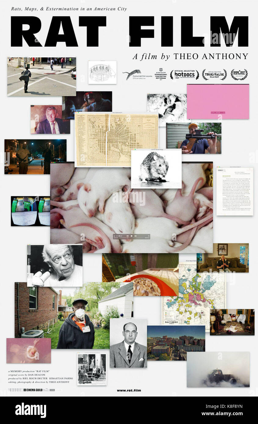 RAT FILM, US poster, 2016. ©Cinema Guild/Courtesy Everett Collection ...