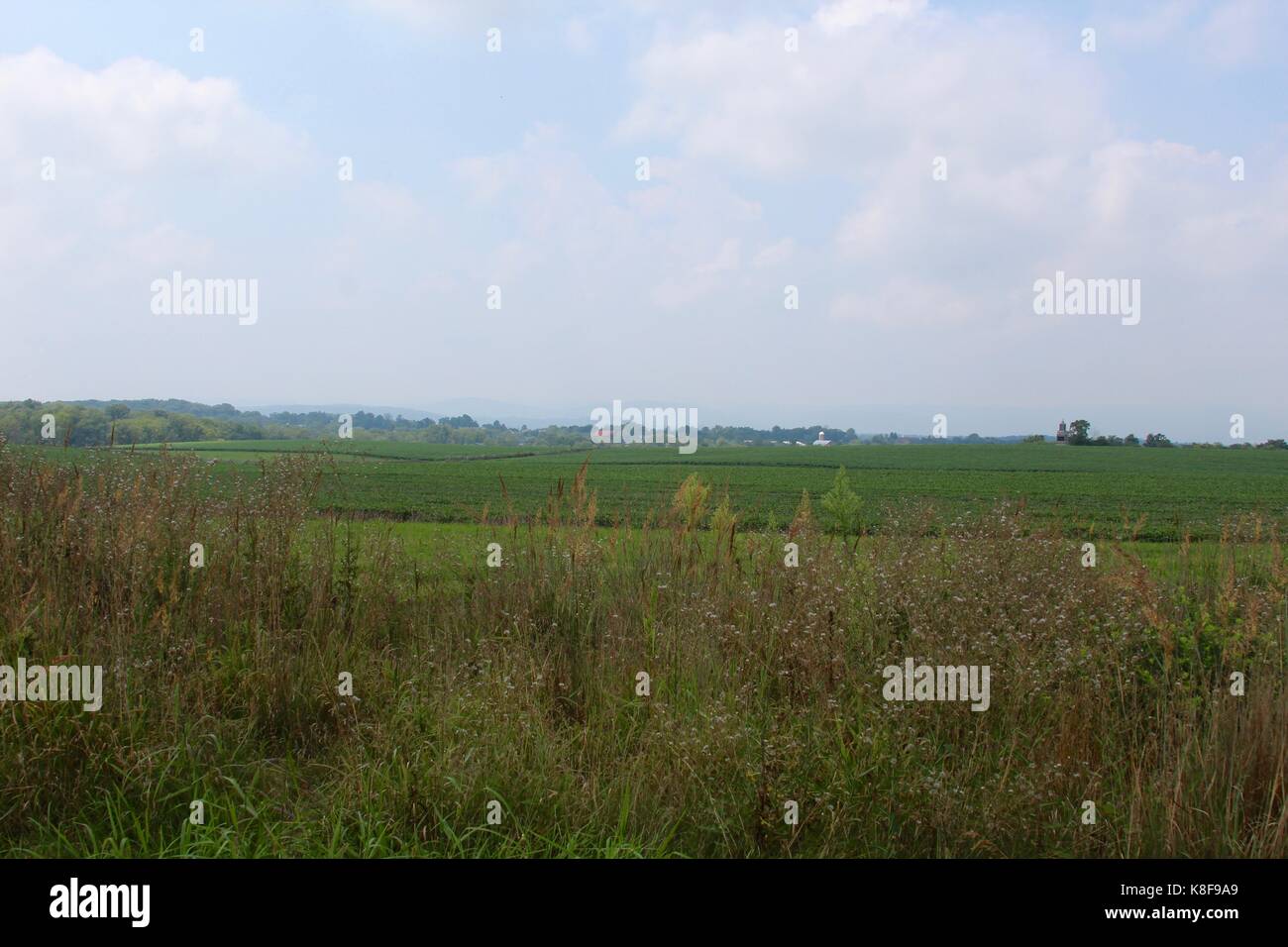 The farmland and landscapes of the state of Pennsylvania Stock Photo ...