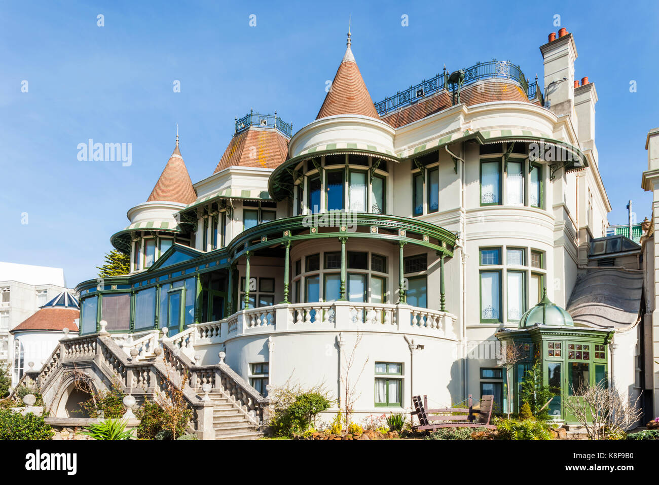 England, Dorset, Bournmouth, The Russell Coates Art Gallery and Museum ...