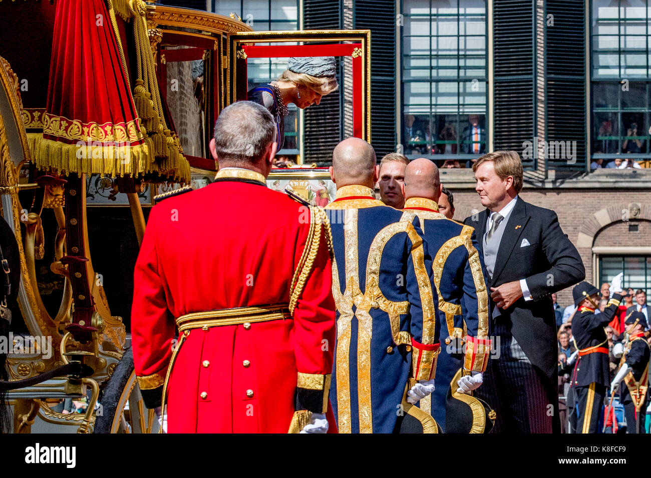 The Hague, The Netherlands. 19th Sep, 2017. King Willem-Alexander of ...