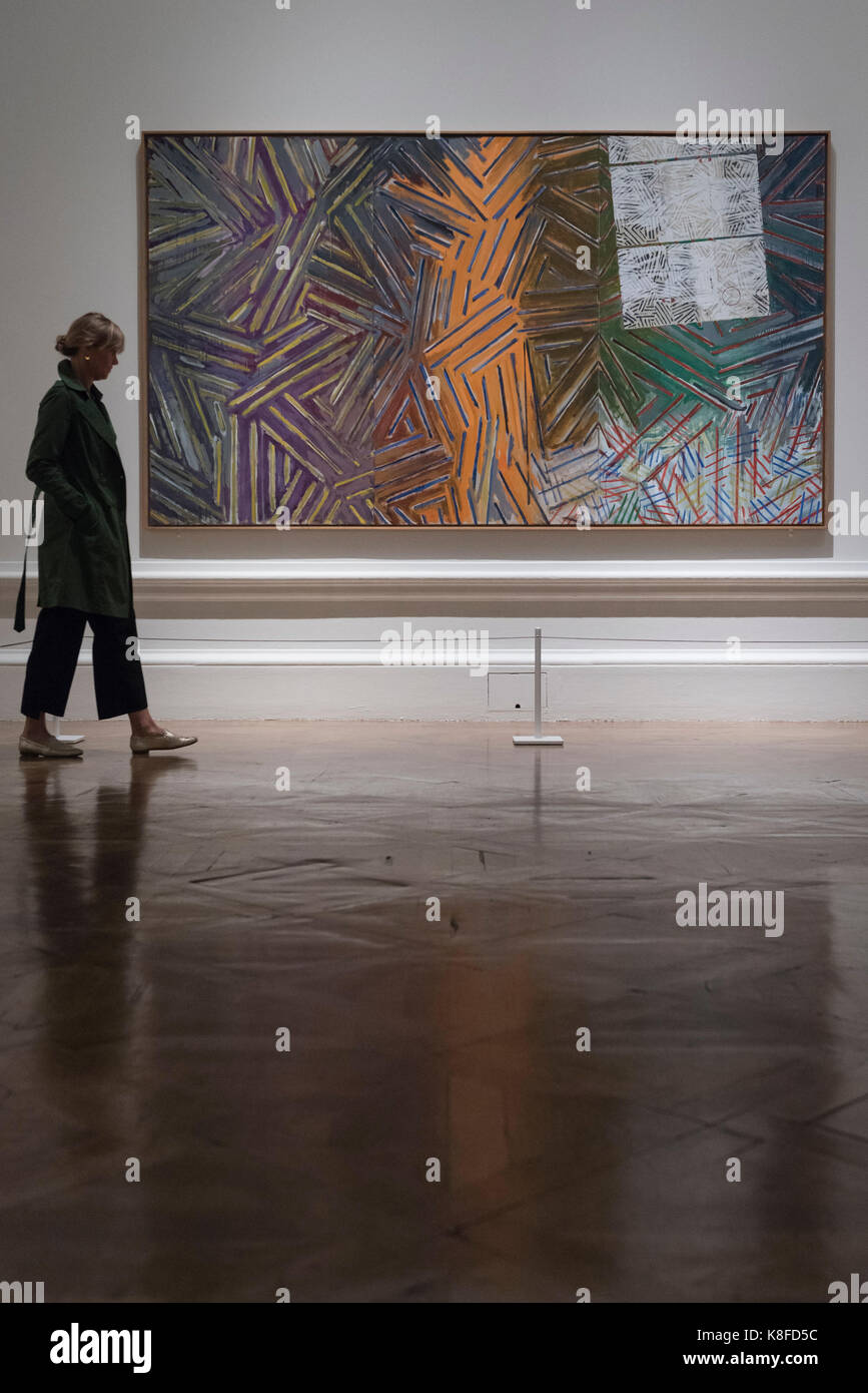 London, UK. 19 September 2017. A visitor views "Between the Clock and ...