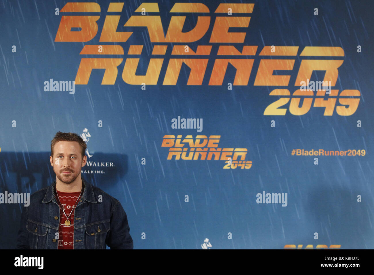 Madrid, Spain. 19th Sep, 2017. Ryan Gosling at the photocall for Blade ...