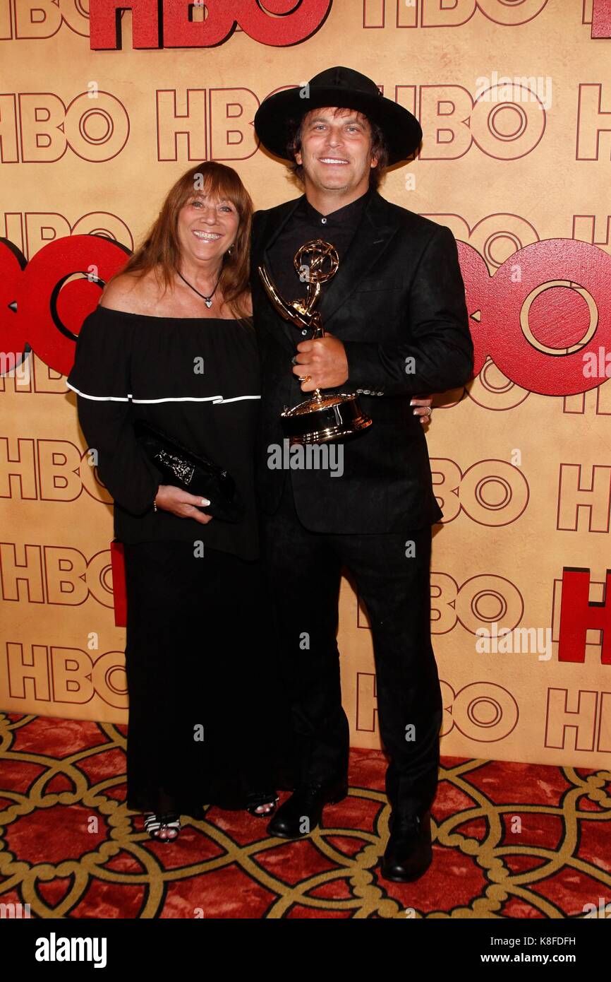 Los Angeles, CA, USA. 17th Sep, 2017. Guest, Nathan Ross at arrivals ...