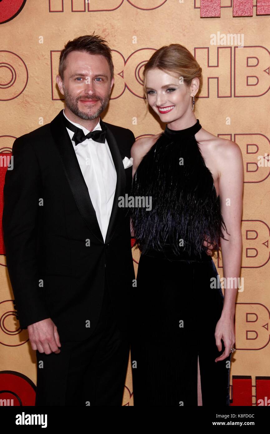Los Angeles, CA, USA. 17th Sep, 2017. Chris Hardwick, Lydia Hearst at ...