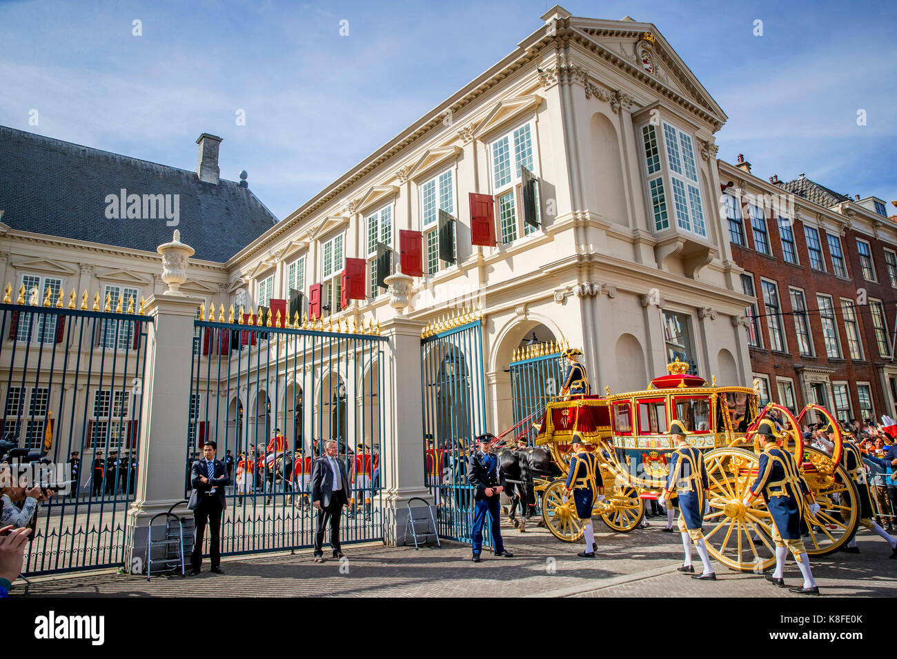 The Hague, The Netherlands. 19th Sep, 2017. King Willem-Alexander ...