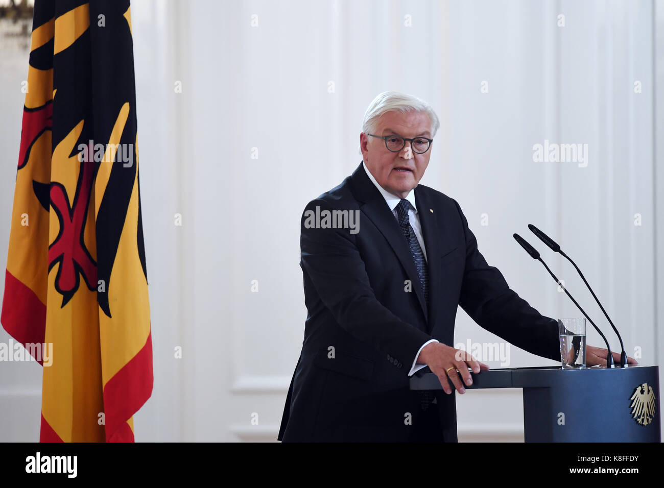 Berlin, Germany. 19th Sep, 2017. The German president Frank-Walter ...