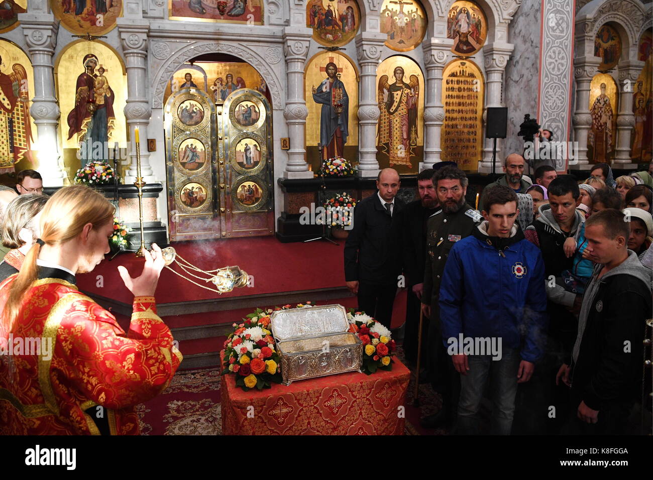 Russian Greek Orthodox Priests High Resolution Stock Photography and ...