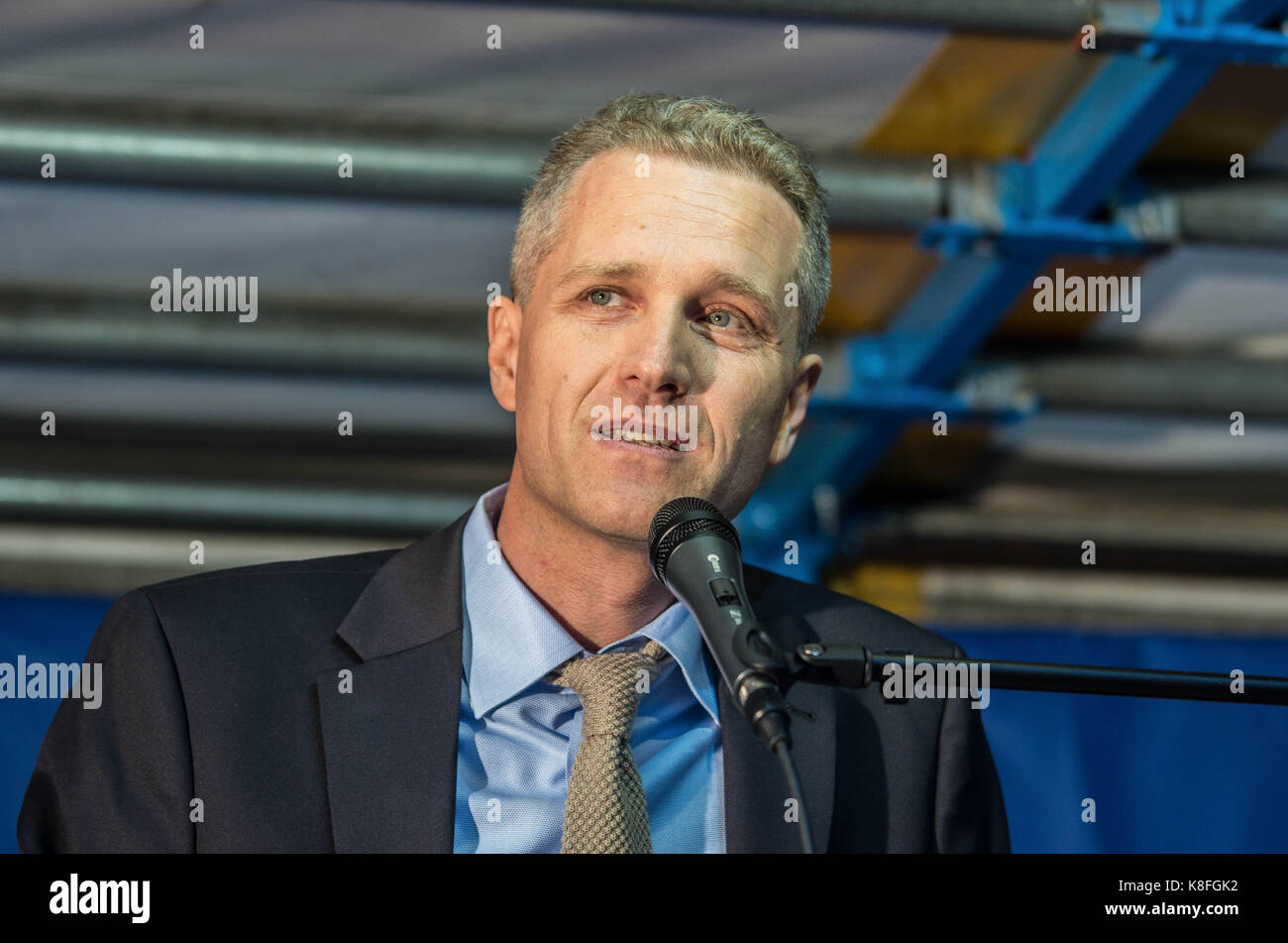 September 19, 2017 - The head of the AfD Bavaria, Petr Bystron ...